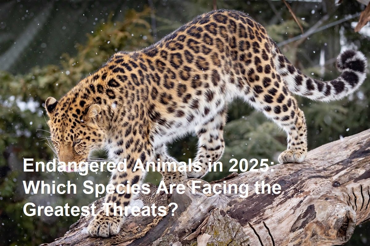 Endangered Animals in 2025: Which Species Are Facing the Greatest ...